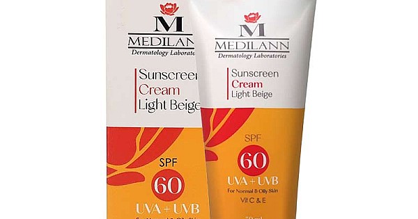 قیمت و خرید کرم ضد آفتاب رنگی فاقد چربی SPF60 مدیلن